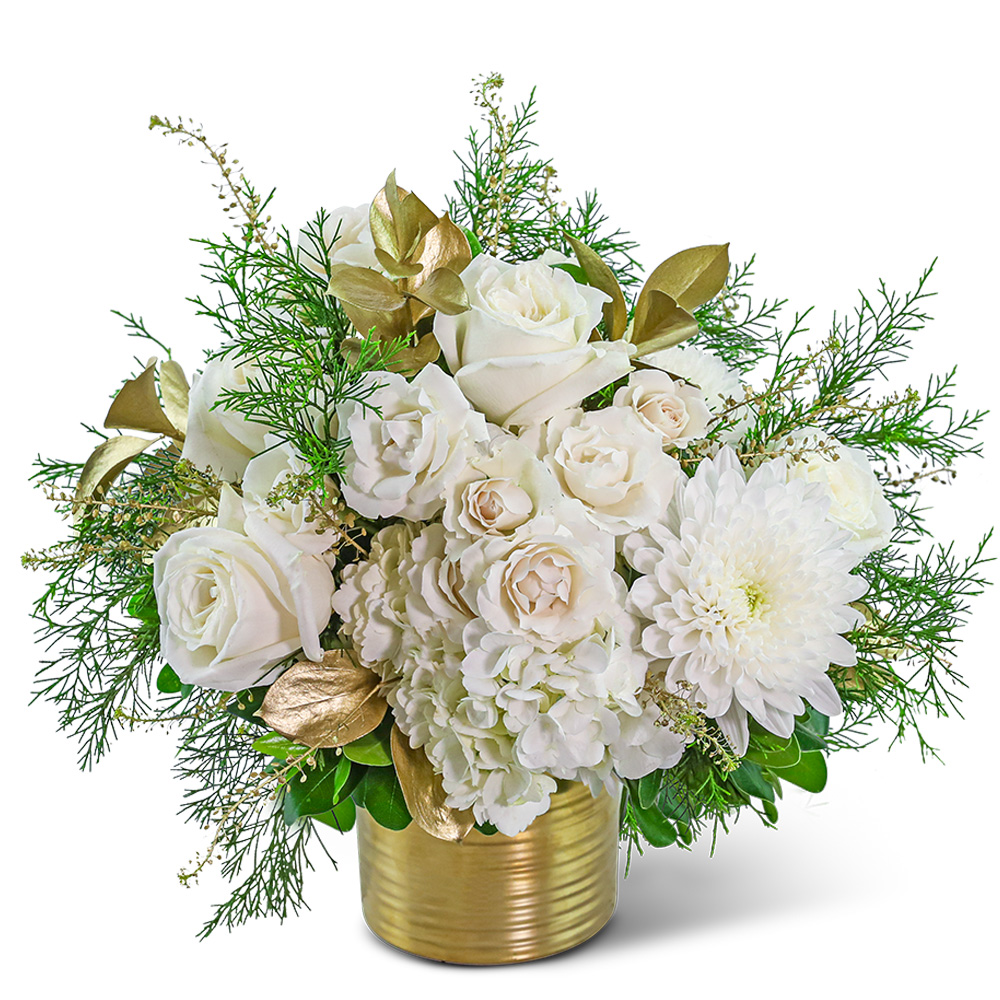 Golden Winter Elegance :: Quality Flowers, Fort Smith AR