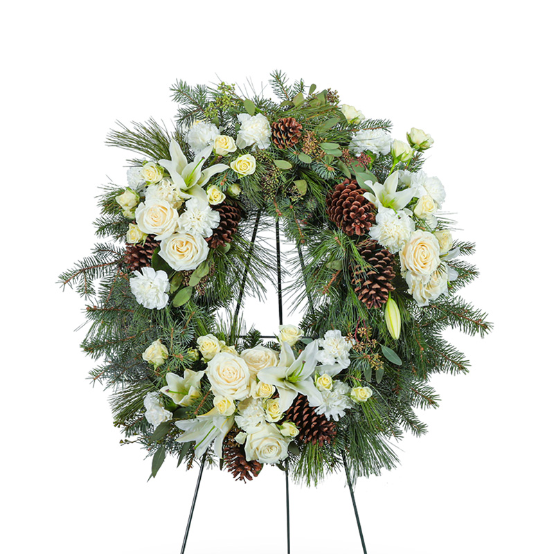 Unforgettable Standing Wreath :: Quality Flowers, Fort Smith AR