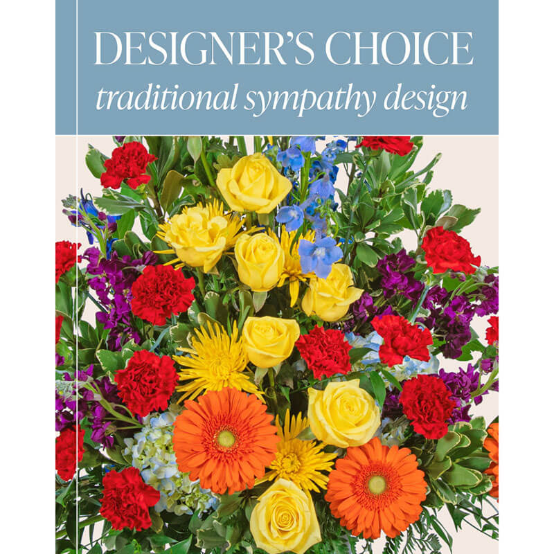 Designer's Choice - Traditional Sympathy Design :: Quality Flowers ...
